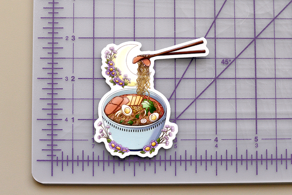 Ramen Sticker – Cozy Japanese Noodle Bowl Sticker – TeaPenny